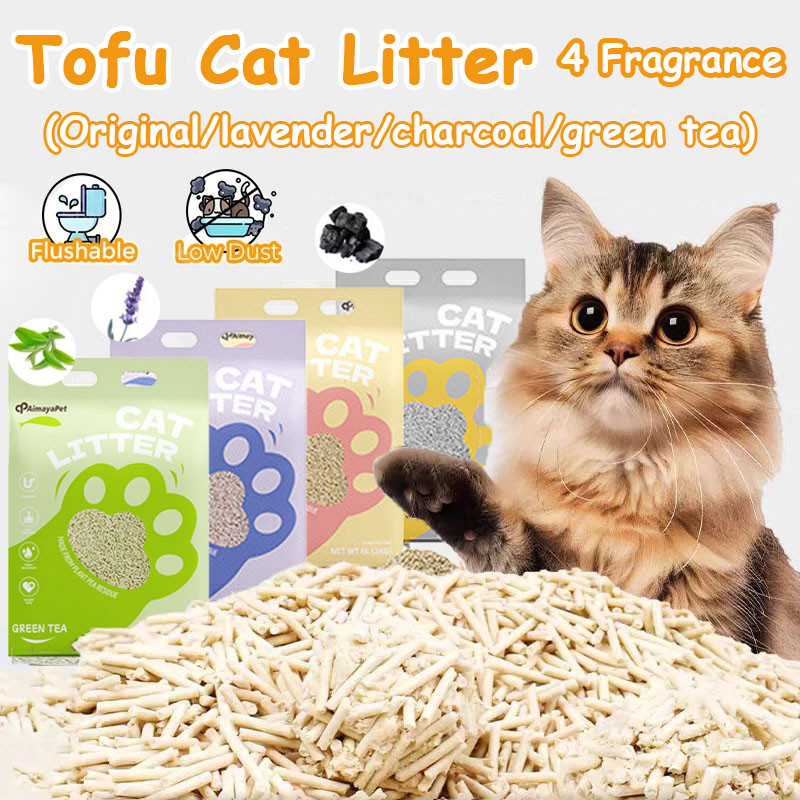 6L Premium Deodorant Absorbent Cat Litter Pasir Kucing Murah Super ...