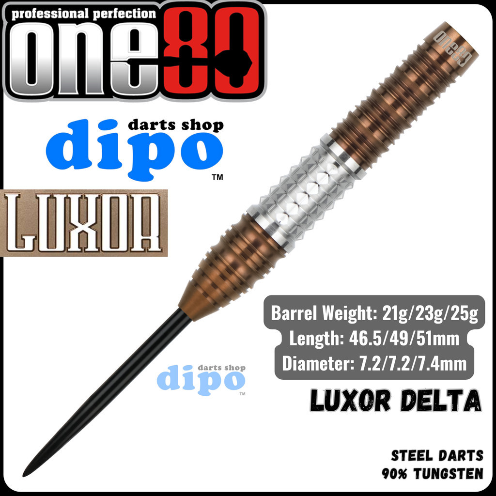 ONE80 LUXOR DELTA - ONE80 Steel Darts | Shopee Malaysia