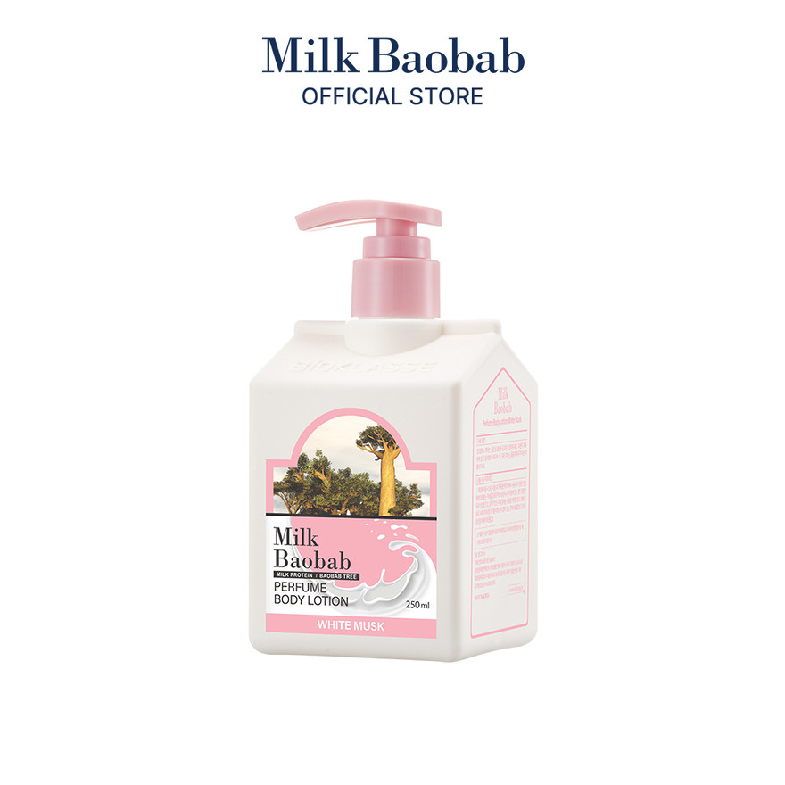 MILK BAOBAB Perfume Body Lotion White Musk 250ml | Shopee Malaysia