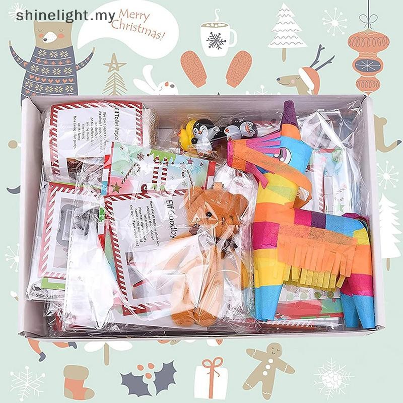 [Shinelight] Elf Kit 24 Days Of Christmas Fun Elf Activities Elf Props ...