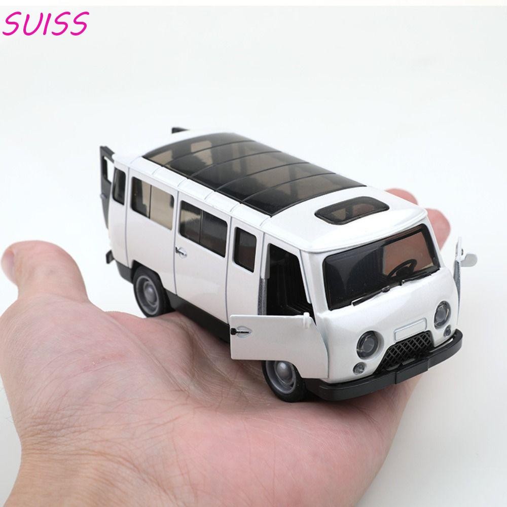 SUISS Simulation Van Car Model, Open The Door Old Fashioned Alloy ...
