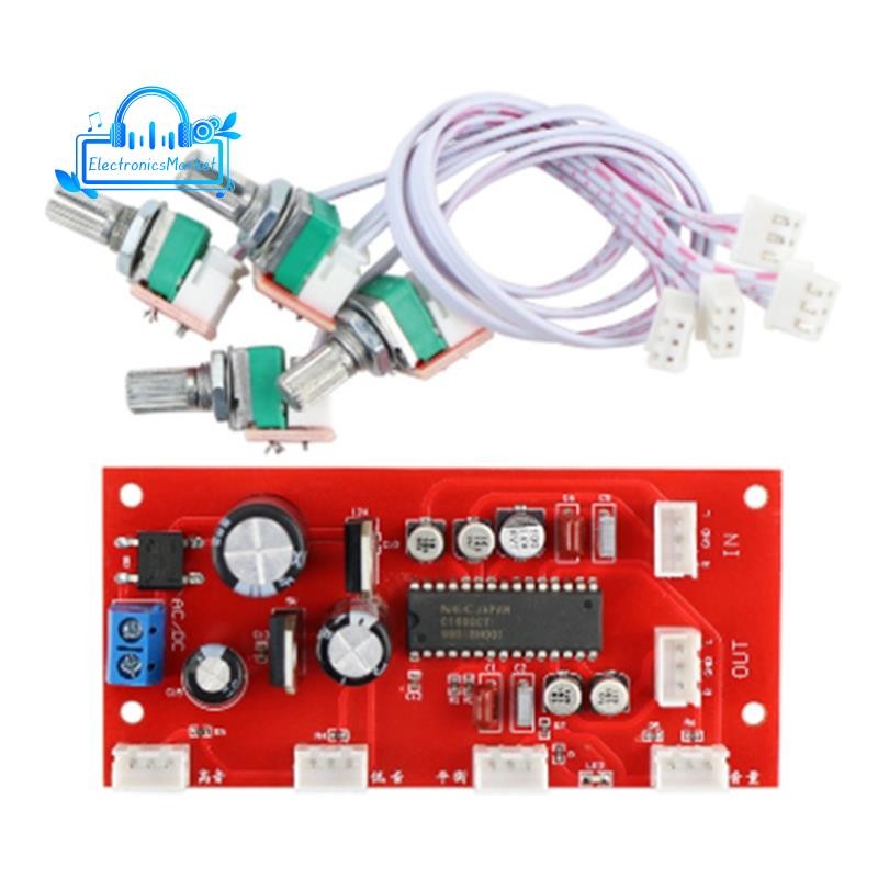 UPC1892 HIFI Stereo Preamplifier High-Frequency Balance and Bass ...