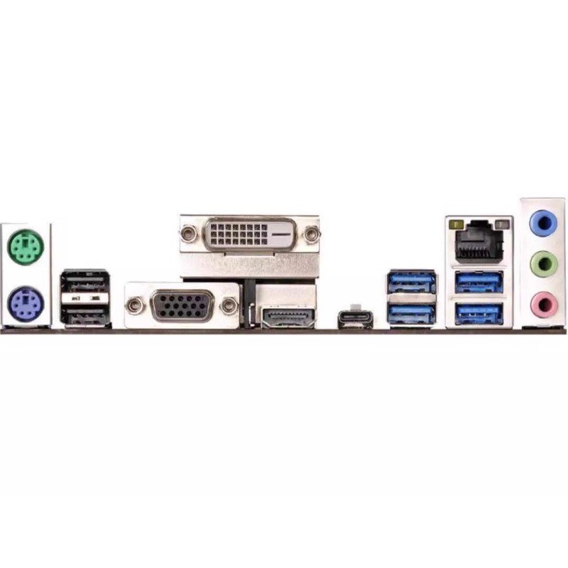 I/O IO Shield Back Plate for ASRock AB350M Pro4 B450M Pro4-F X370M PRO4 ...