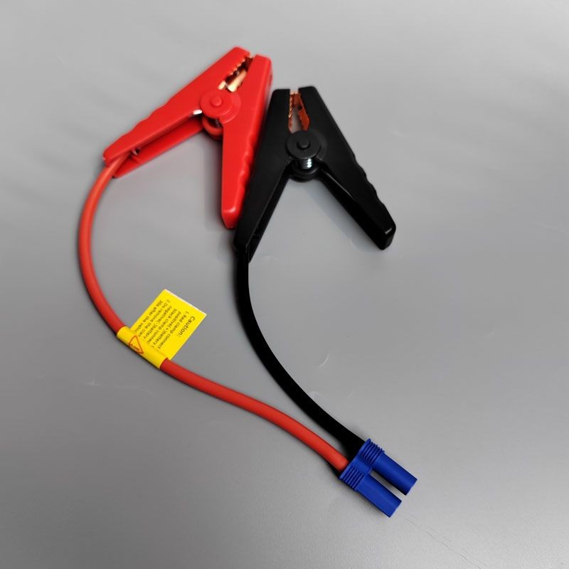 Emergency Start Power Clip Battery Connection Cable Car Charger ...
