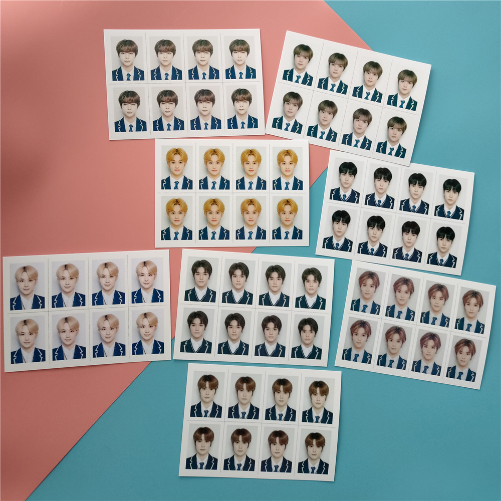 KPOP NCT 127 Neo Zone ID Photo Identity Card Photocards School HD ...