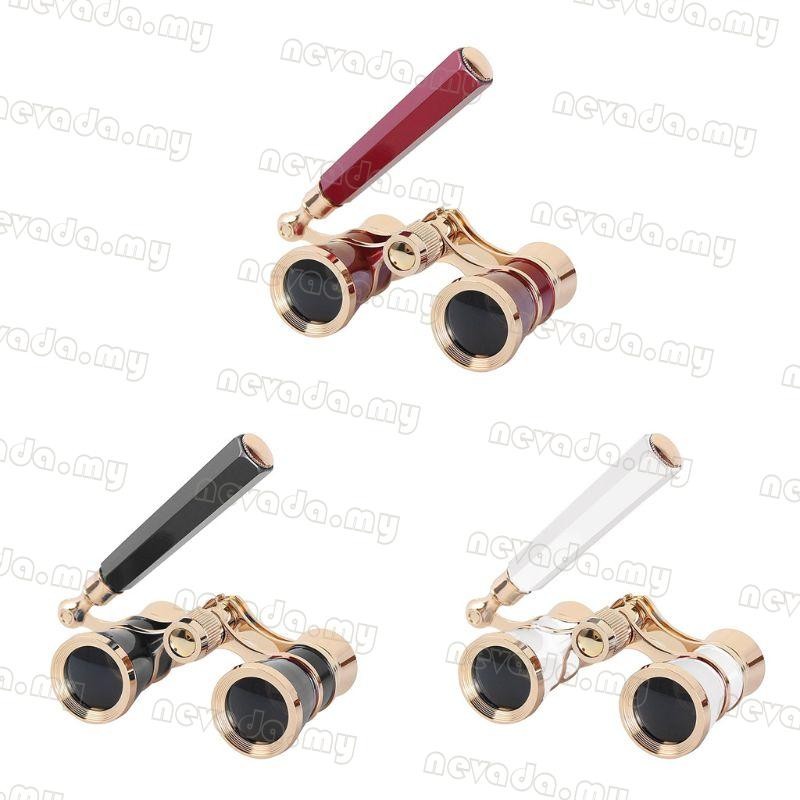 Nevʚ ɞ Opera Binocular Glasses Metal Theater Glasses Mini Binocular ...