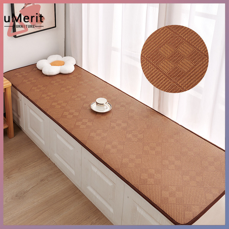 Summer rattan mat bay window cushion window sill cushion seasonal ...