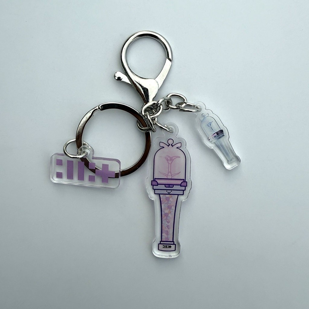 Kpop Idol ILLIT Keyring Acrylic Lightstick Keychains Acrylic | Shopee ...