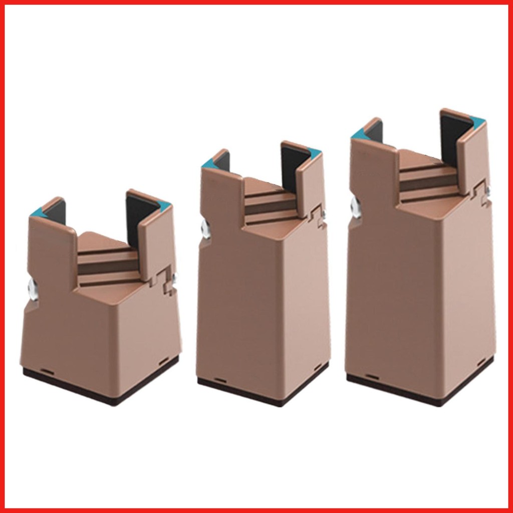 Bed Lifts Risers Heavy Duty Bed Raiser Table Risers 4X Desk Leg Riser ...