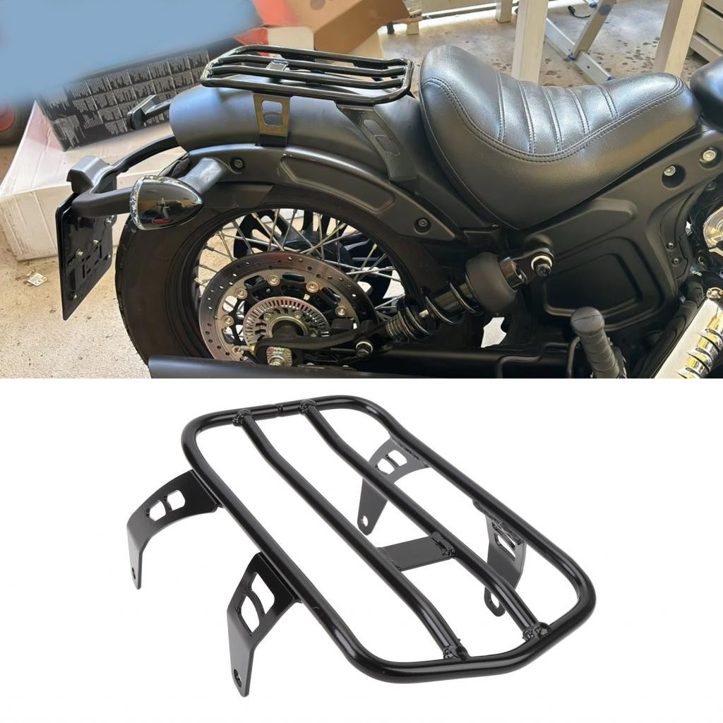 Sinhopsa Motorcycle Rear Cargo Shelf Extra Space Luggage Rack Anti ...