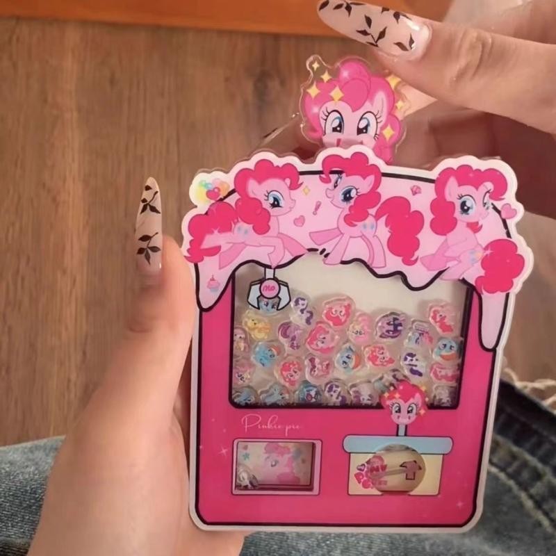 {现货/速发}创意小马宝莉碧琪柔柔云宝珍奇紫悦扭蛋机亚克力摇摇乐卡通玩具Creative Little Horse, Bao Li, Bi ...