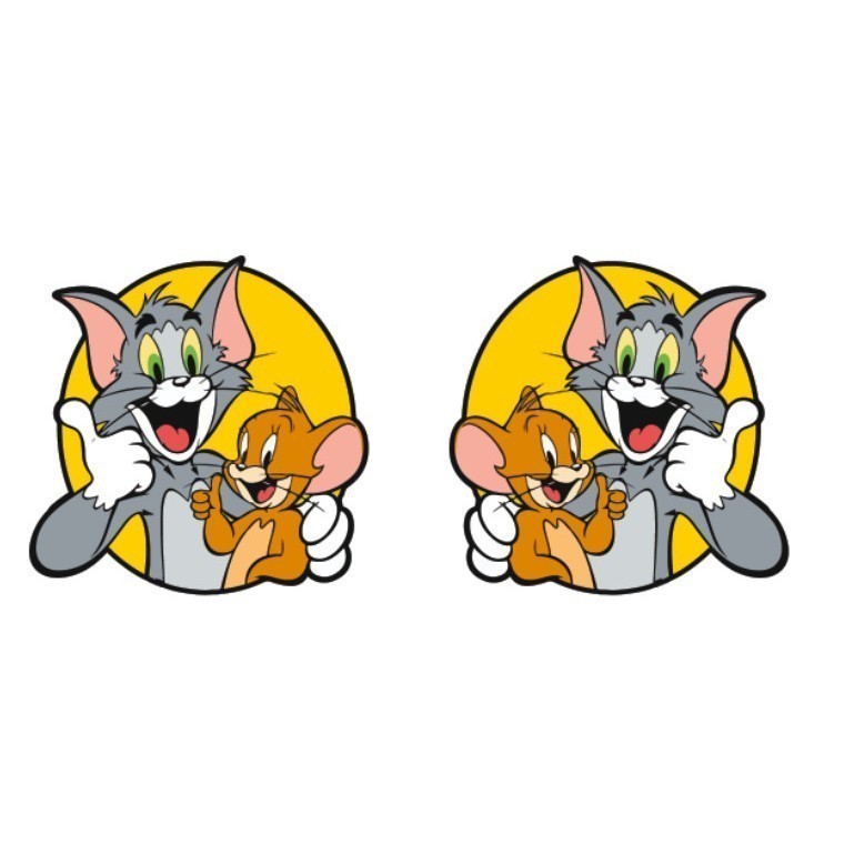 Shrimp & Jerry decal stickers Decorative stickers for motorbikes ...