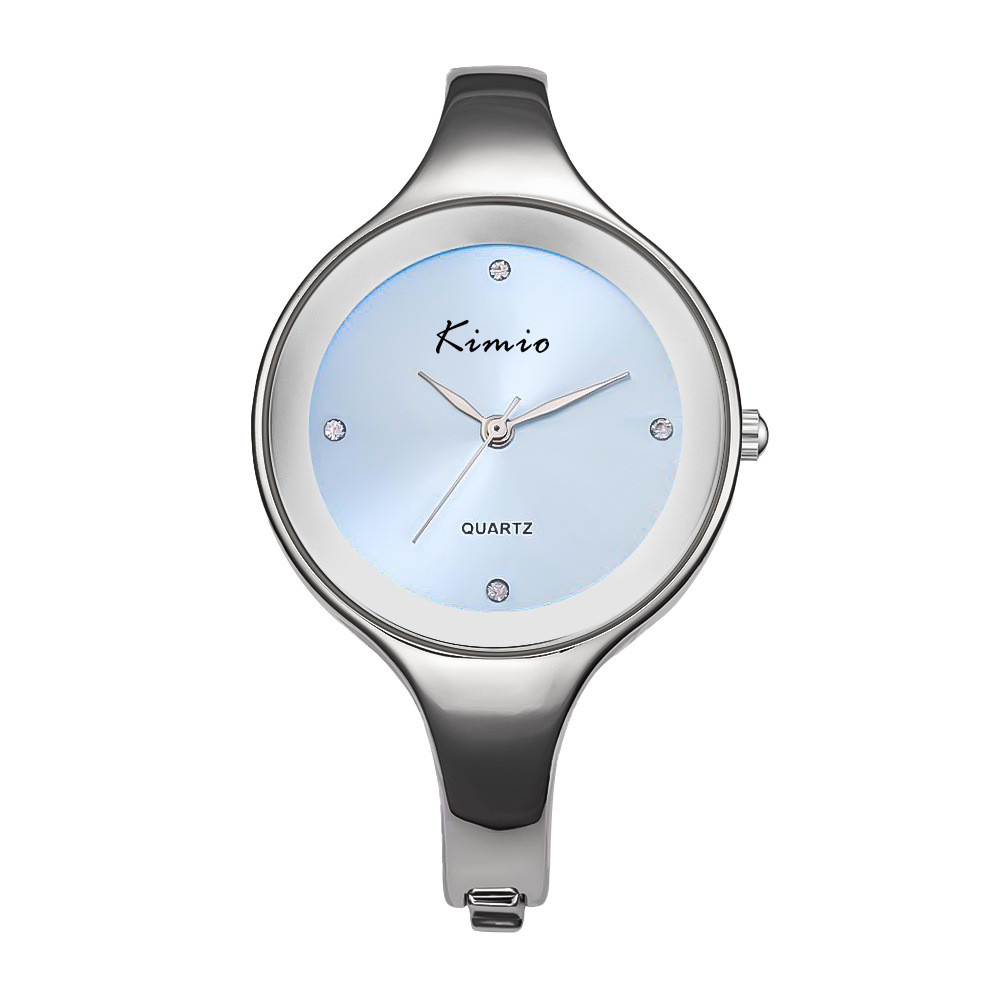 Kimio 6560 Fashion Casual Simple Non-Scale Bracelet Style Ladies Watch ...