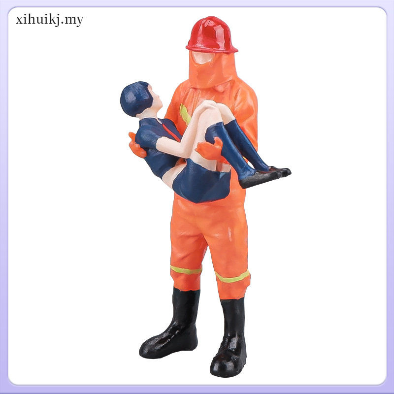 Fire Toy People Figures for Kids Extinguishers Toys Miniature ...