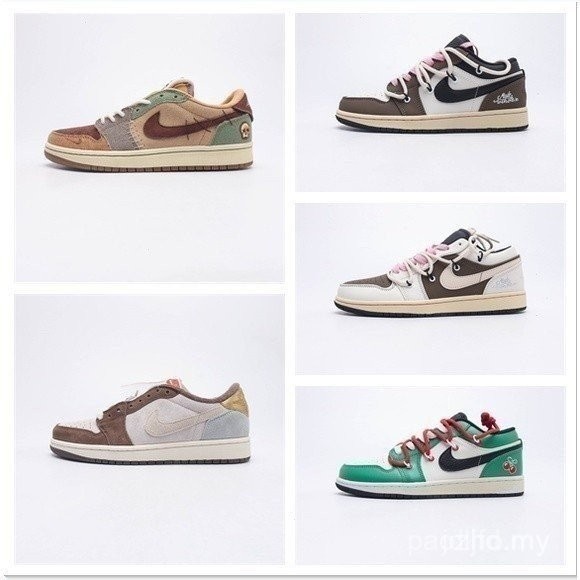 Zion Williamson x nk air JD 1 low co branded voodoo Brown retro trend ...