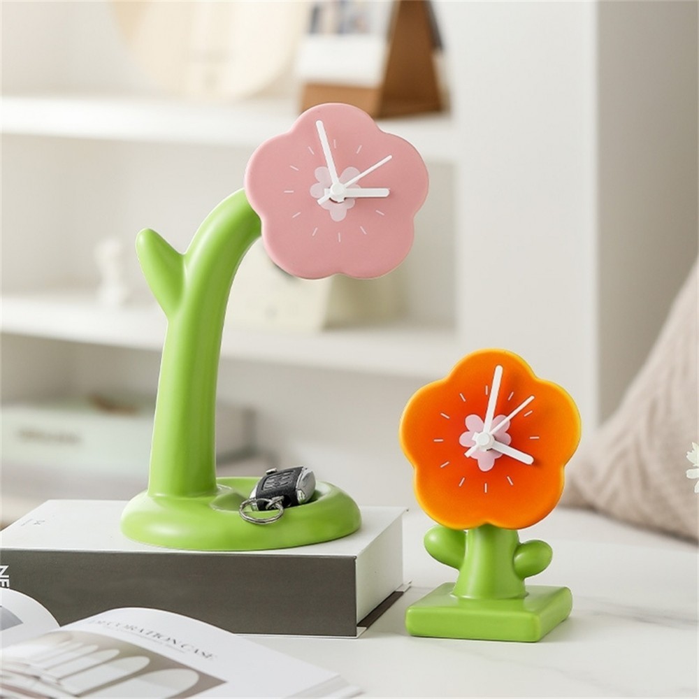 Decoration Desk Clock Space-saving Accurate Timekeeping Cute Desk Clock ...