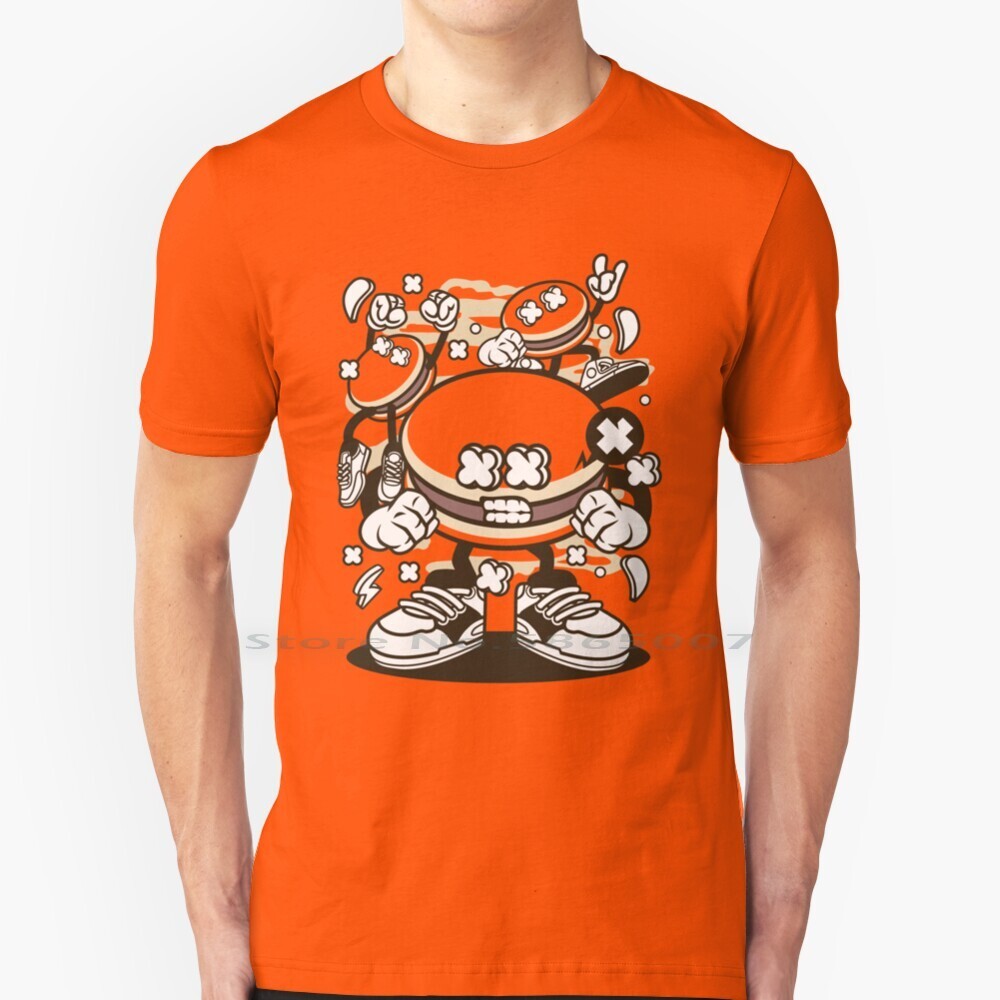 Dorayaki Burger Gangster T Shirt 100% Cotton Gangsta Dorayaki Dance ...