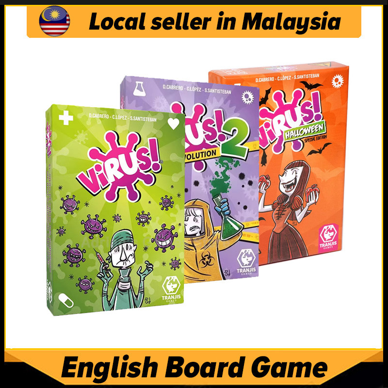 Virus Card Game The Contagiously Fun Party Board Game | Shopee Malaysia
