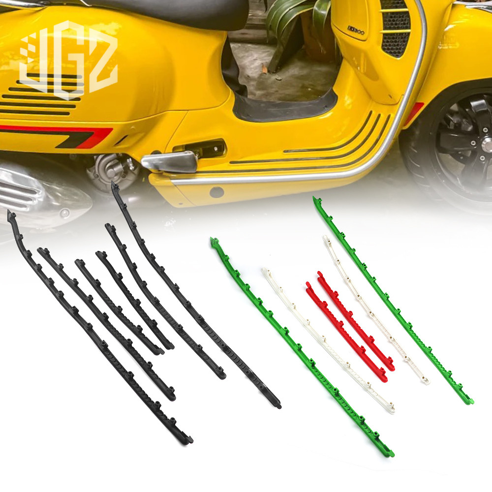 for VESPA GTS 150 300 GTV Motorcycle Footboard Rubber Floor Mats Rubber ...