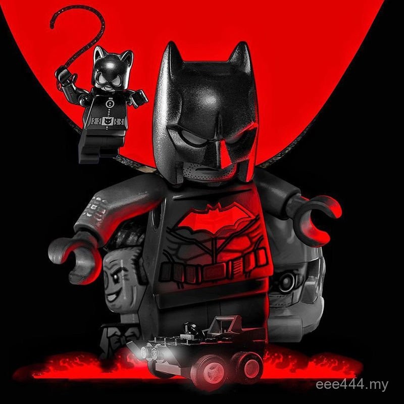 Building Blocks Batman Toy Manor Movie New DCBatman Compatible Wayne ...