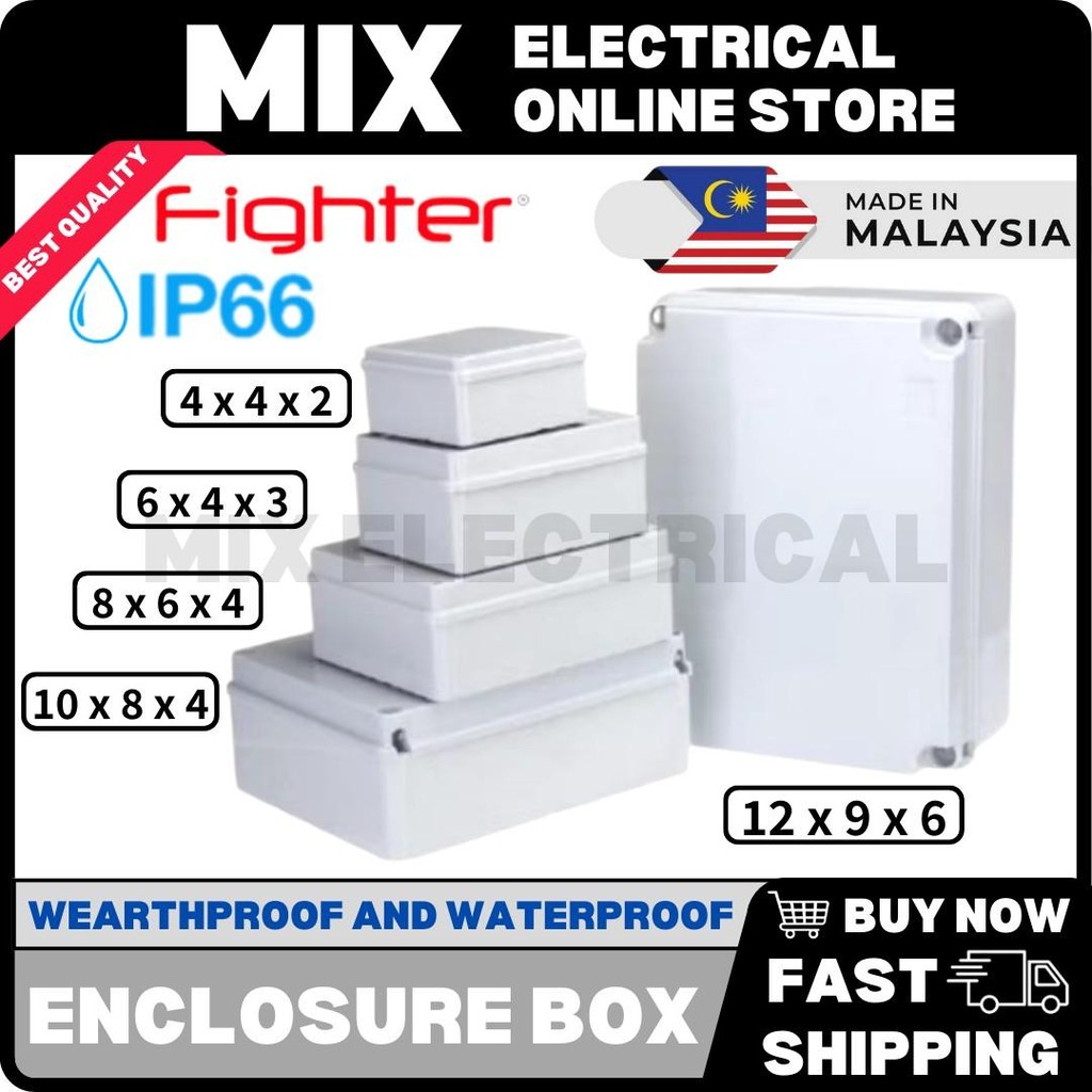 Weatherproof Enclosure Box IP66 / Junction Box / PVC Electrical Box ...