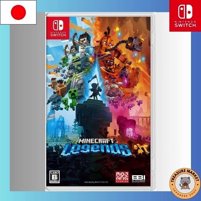 Minecraft Legends -Switch[Direct from Japan/NINTENDO/GAME] | Shopee ...