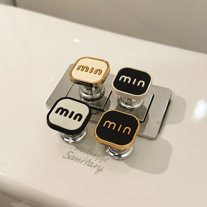 Nordic Style Toilet Buttons Bathroom Cistern Buttons Toilet Lid Lifters ...