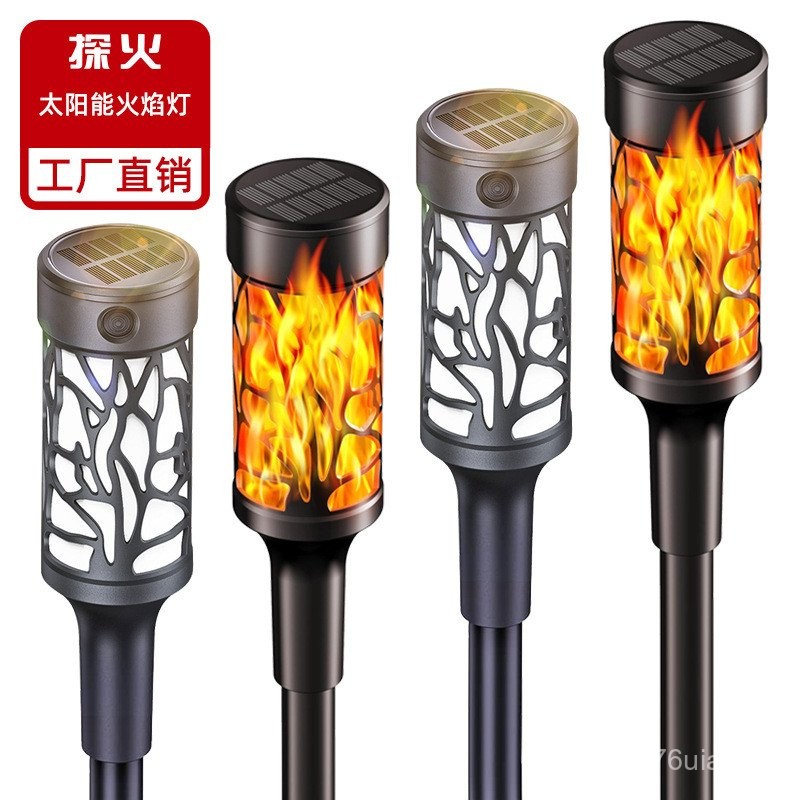 Lampu luar tenaga solar rentas sempadan baru halaman rumah dipasang di ...