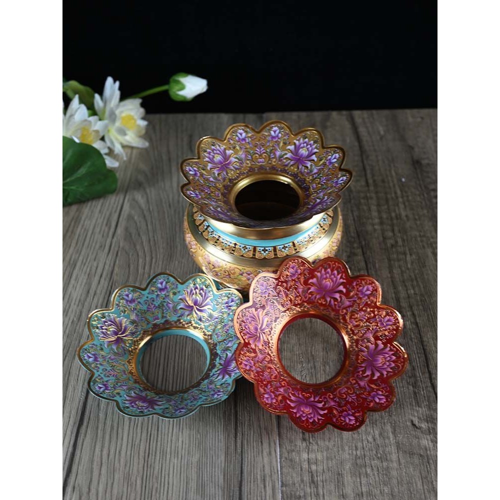 Incense Burner Surround Incense Ash Holder Alloy Incense Surround ...