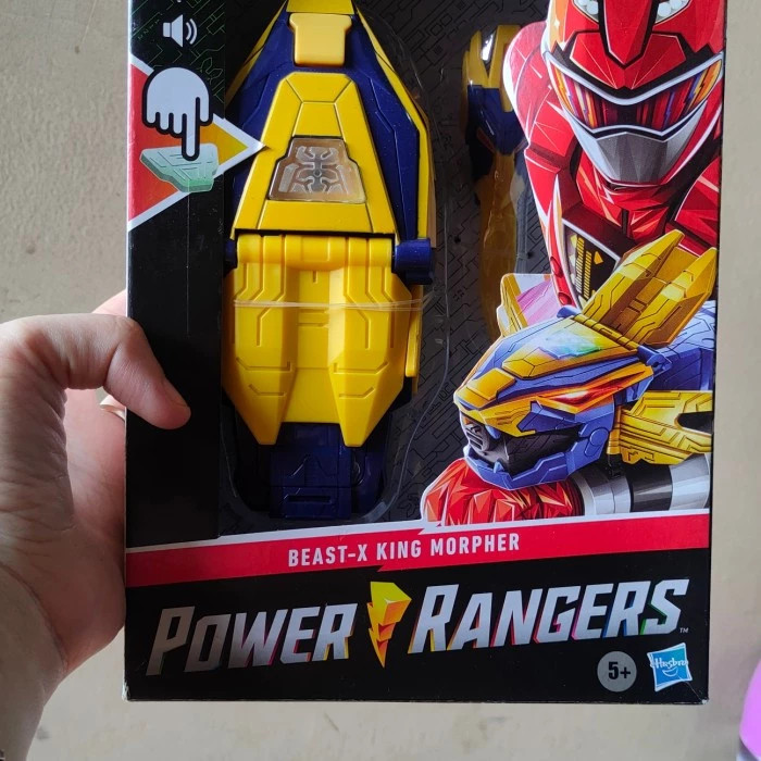 Power Rangers Beast- X King Morpher Beast Morphers Sound Light | Shopee ...