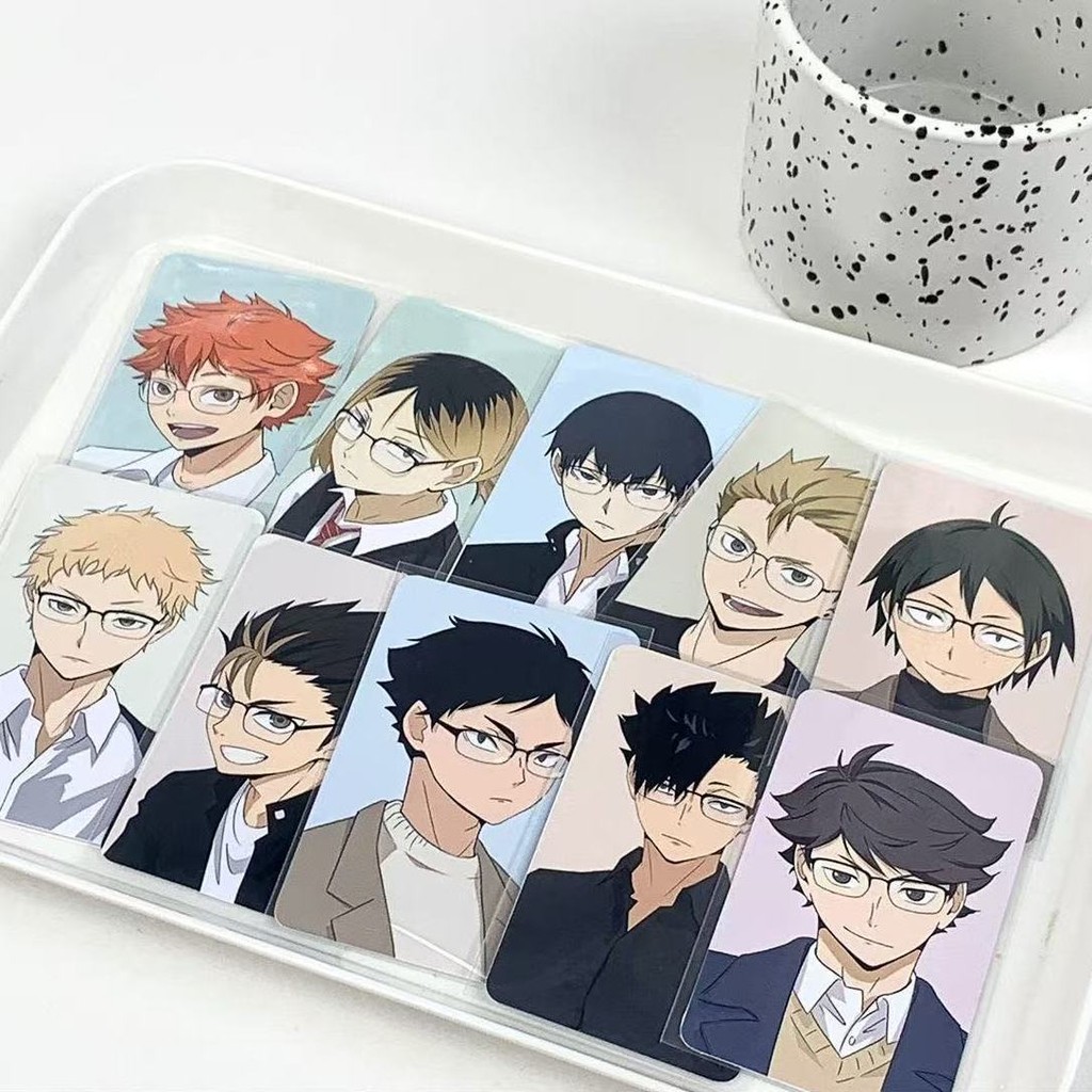 Haikyuu ID Photo Card Bookmark Kenma Kozume Book Clip Pagination Mark ...