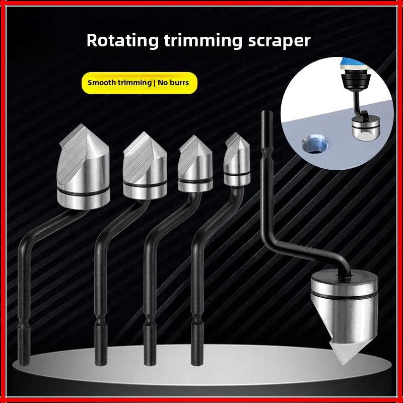 Various rotary trimming scraper chamfered knife heads, deburring and ...
