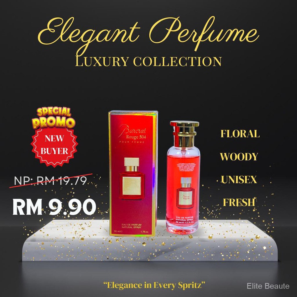 Perfume Barcrat Rouge 504 Pour Femme Clive Dorris - EDP Natural Spray ...