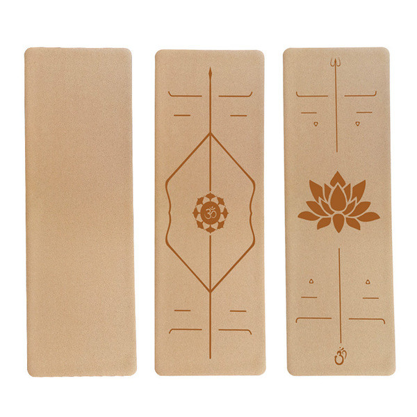 yoga block yoga map Tikar gabus getah tikar yoga asana garisan senaman ...