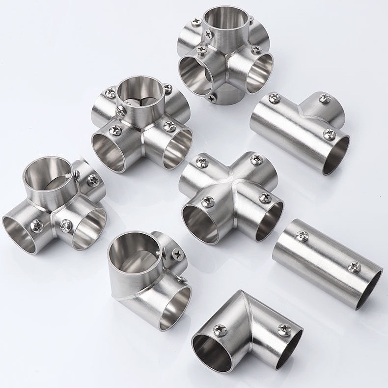 19/25/32 Stainless Steel Pipe Connection Fittings Elbow Three-way Four ...