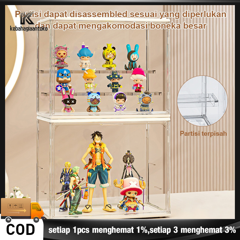 Action Figure Box Display Box Full Acrylic Box Pop Mart Blind Box ...
