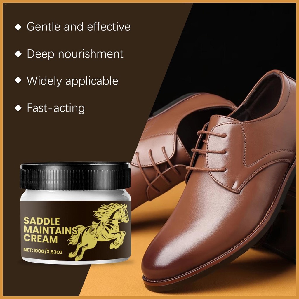 Leather Cleaner Conditioner 100g Saddle Leather Cream Saddle ...
