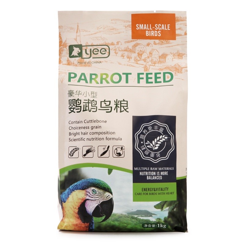 Yee Parrot Feed 1KG All Natural Nutrition Balanced Bird Food 1kg ...