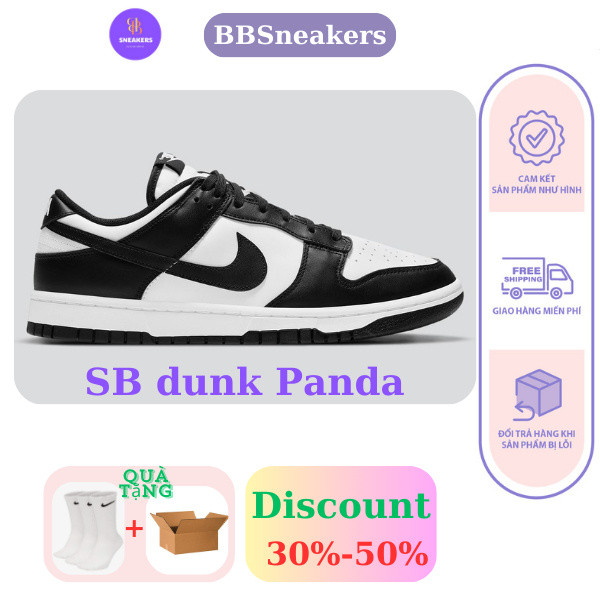 (Berkualiti tinggi) Nike SB Dunk kasut panda rendah berkualiti tinggi ...