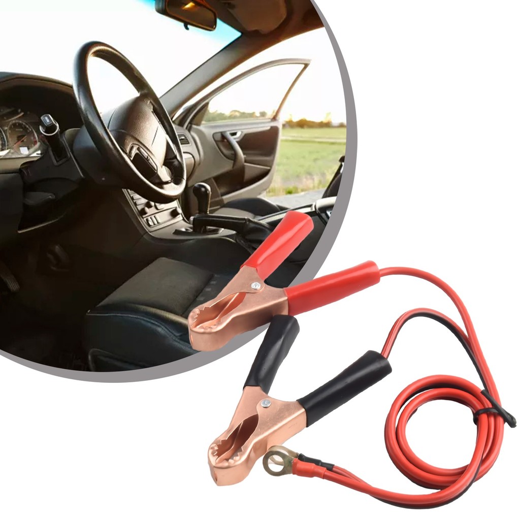 【AMANDA】2 Pieces Car 50Amp Battery Inverter Wire Power Transfer Cable ...