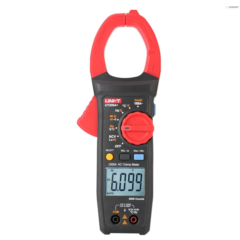 UNI-T 1000a Ammeter Meter Clampmeter Clamp Type Clamp Meter Inrush ...