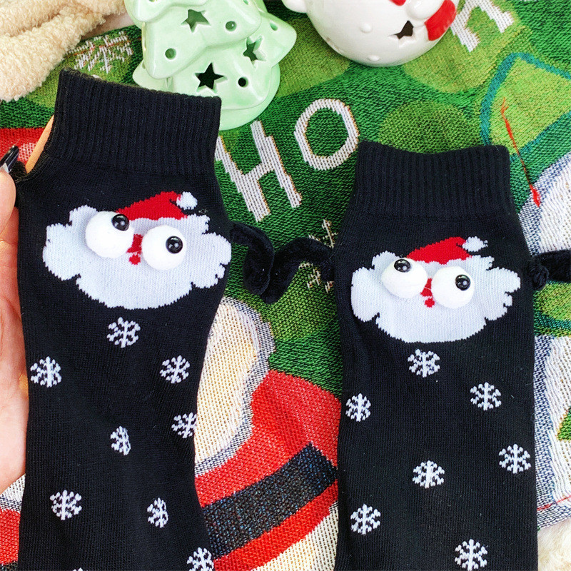 Original Design Christmas Magnetic Attraction Socks For Women Men ...