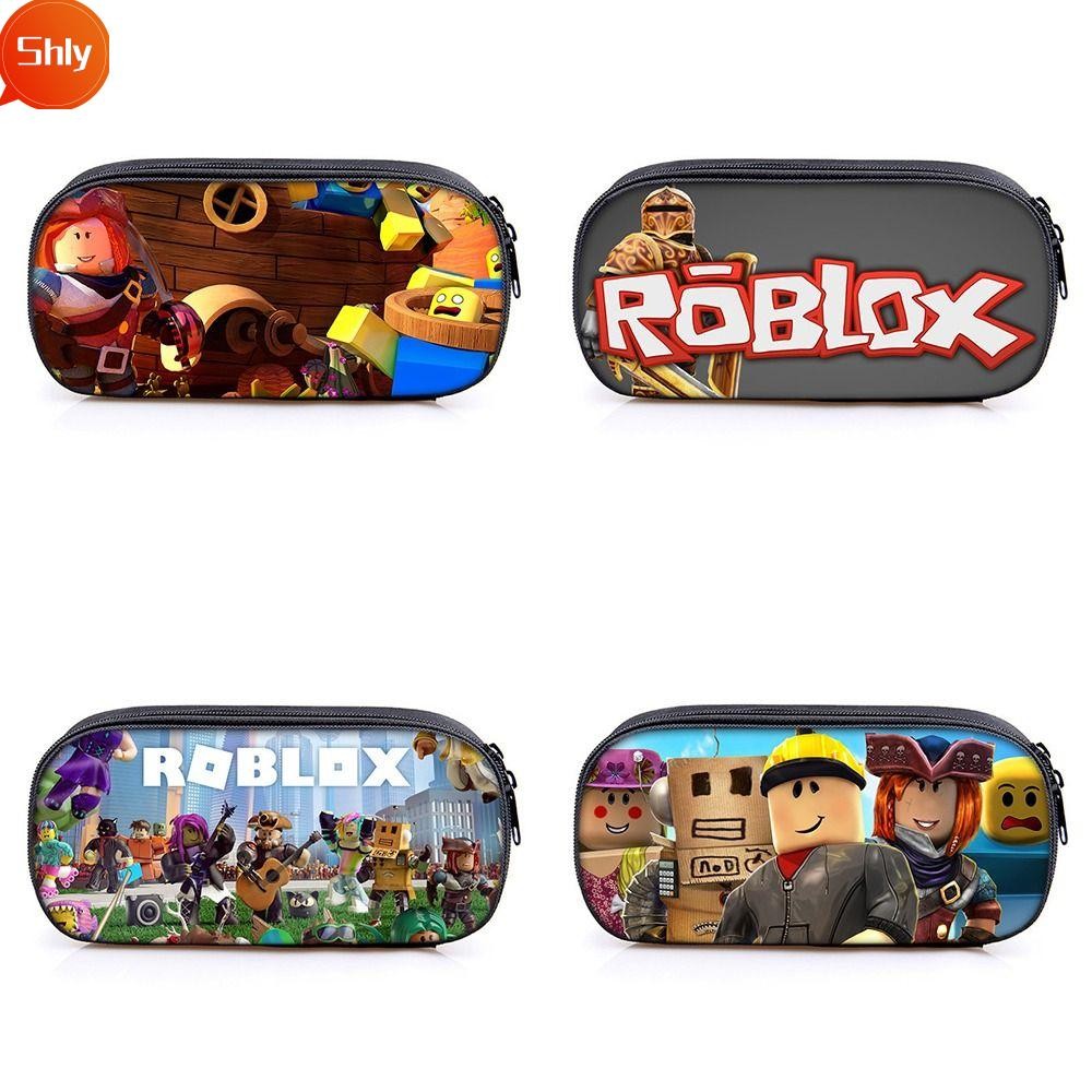 SHLY Roblox Pen Boxes, Single Layer Polyester Pencil Bag, Printing ...