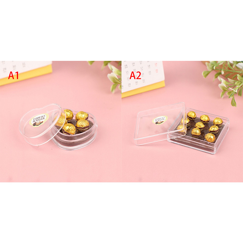 [MMBB] 1:12 Dollhouse miniture Chocolate Gift box Model Food Toy ...