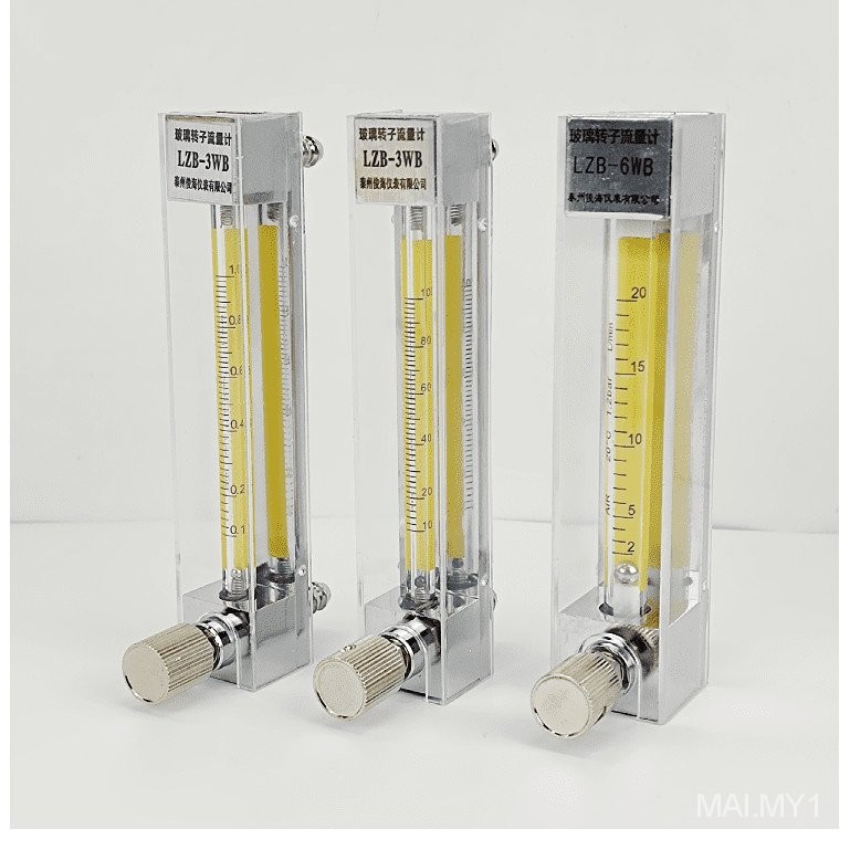 Lzb-3wb Glass Rotor Flow Meter ml/min Air Nitrogen Oxygen Small Flow ...