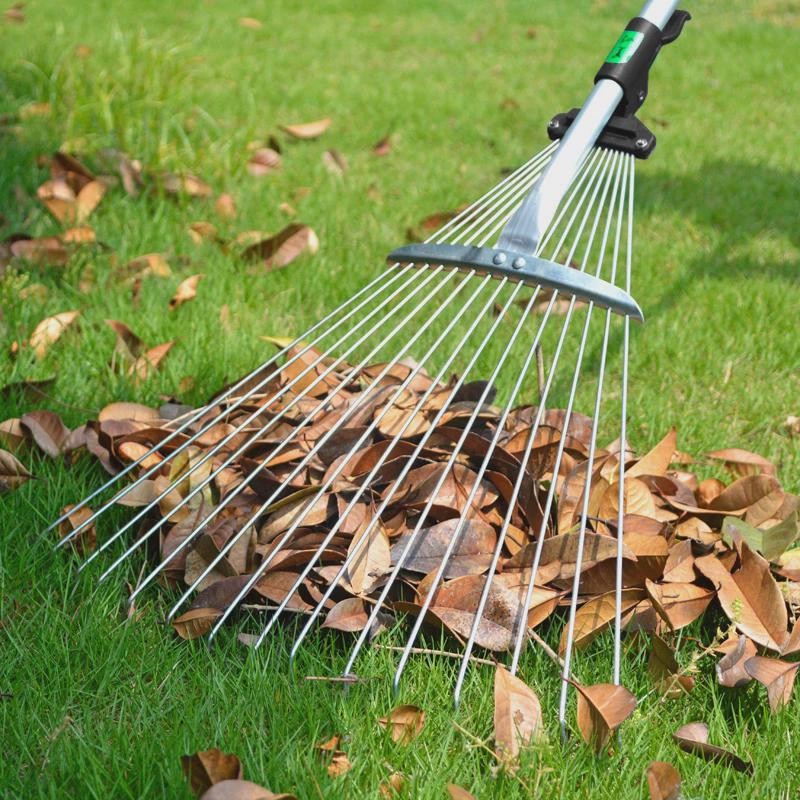 Magic Grass Rake Grass Grabber Steel Rake Grass Grabber Metal Rumput ...