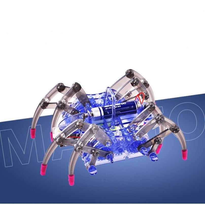 Technology small production invention spider robot handmade DIY ...