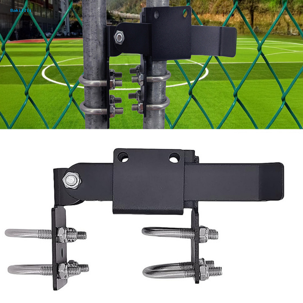 {Bakilili} Galvanized Steel Gate Latch Outdoor Gate Latch Steel Double ...