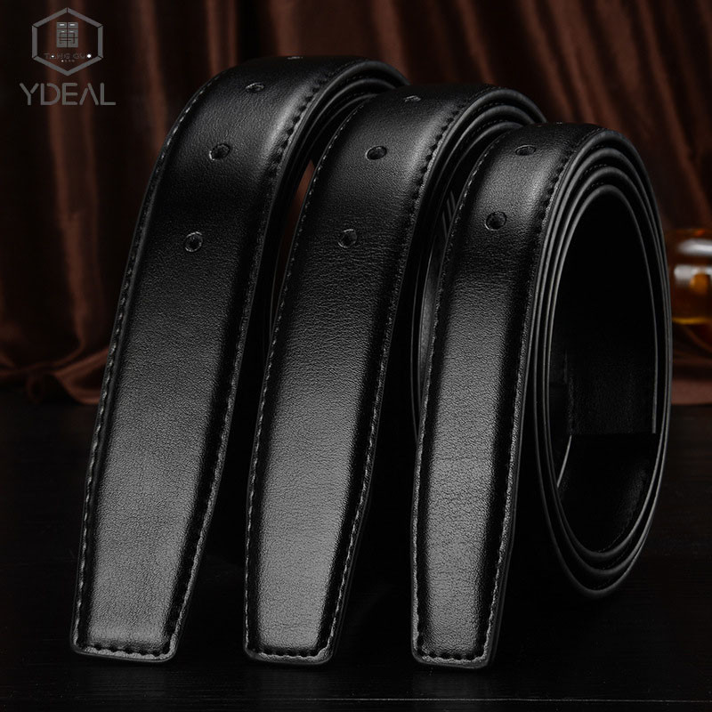 Belt Strap For Men Man New Men's Leather Belt Strap 2.4-3.0CM Cow ...