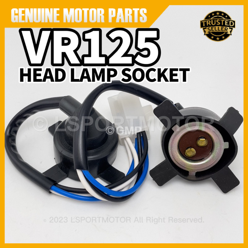 SUZUKI VR125 HEAD LAMP SOCKET FRONT DEPAN LAMPU KEPALA SOCKET WIRE ...